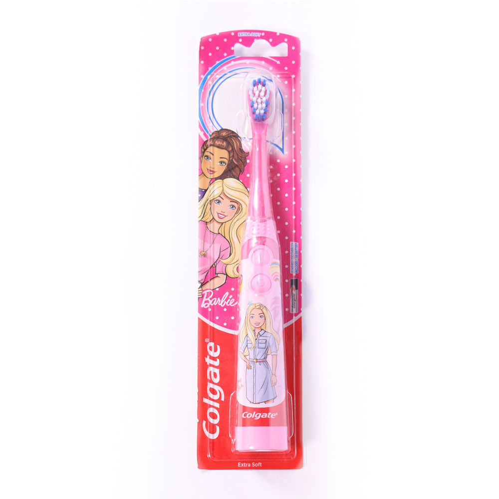 Buy Colgate Kids Barbie Battery Power Toothbrush, 1 pc Online at Best ...