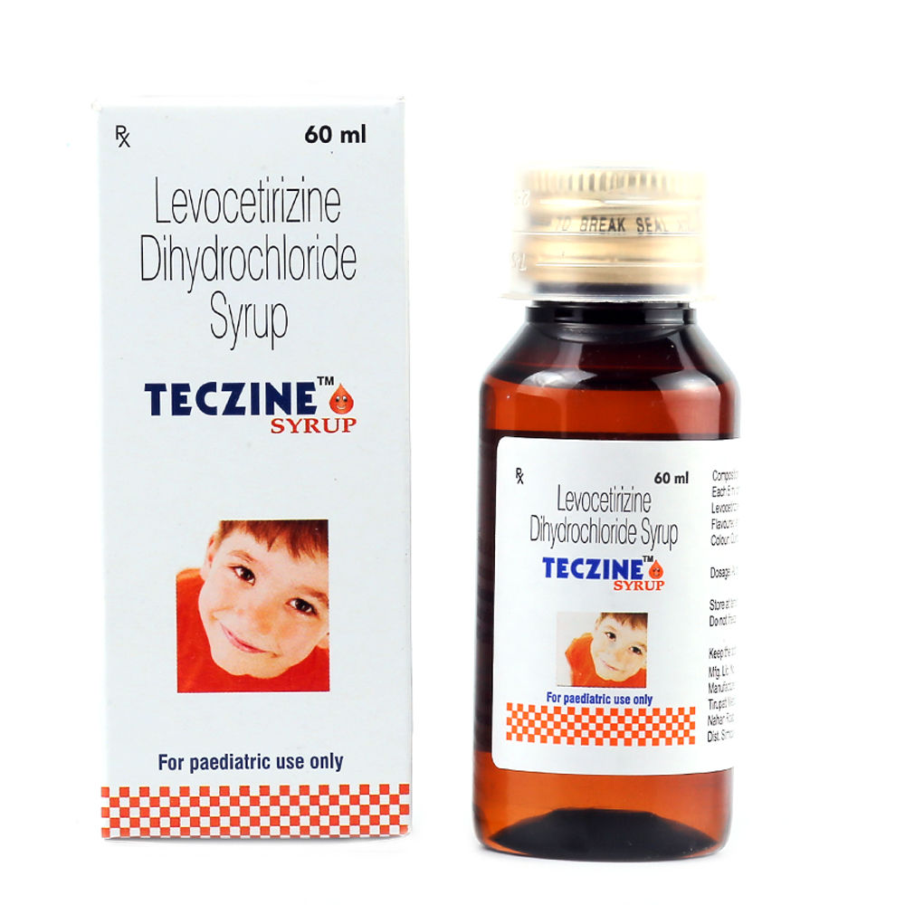 Buy Teczine Syrup 60 ml Online at Best Prices | Wellness Forever