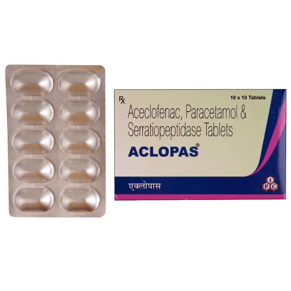 Buy Aclopas 10 Tablets Online at Best Prices | Wellness Forever
