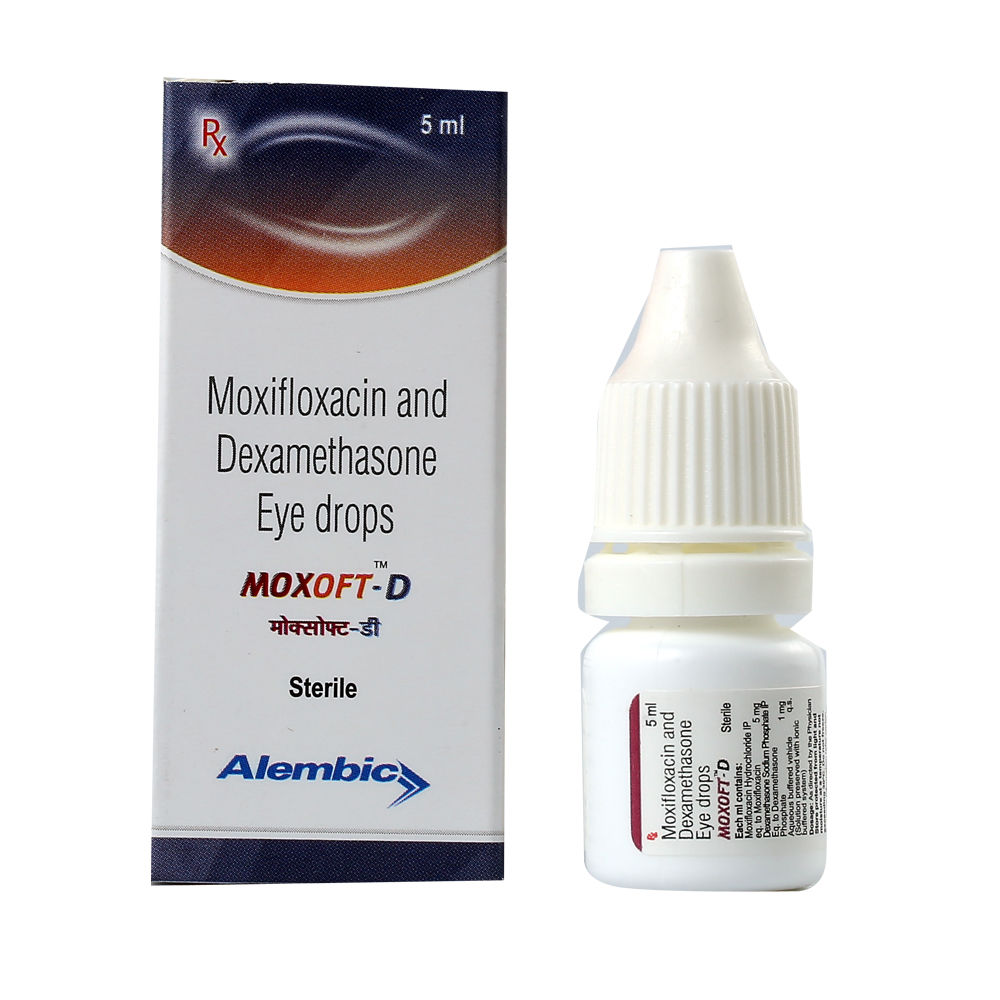 Buy Moxoft D Eye Drops 5 ml Online at Best Prices | Wellness Forever