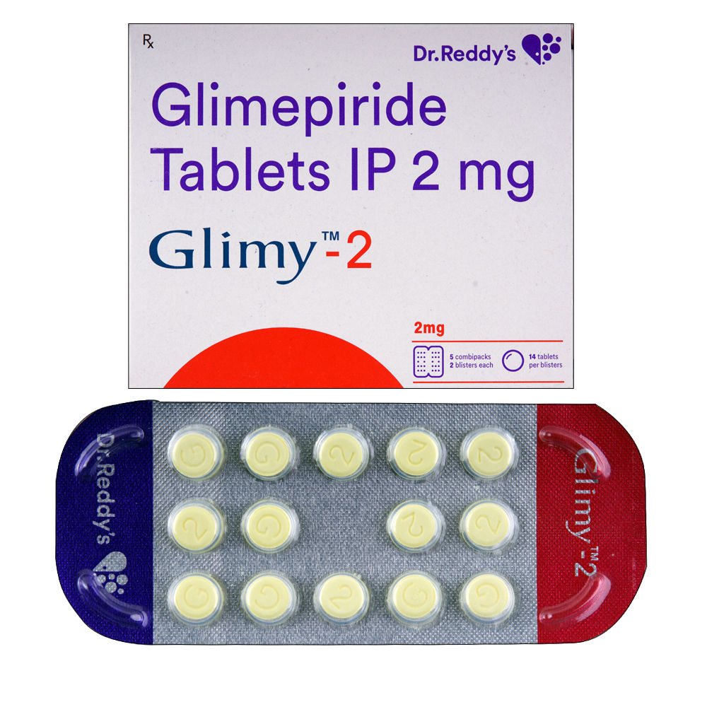 Buy GLIMY 2MG 14TAB ## Online at Best Prices | Wellness Forever