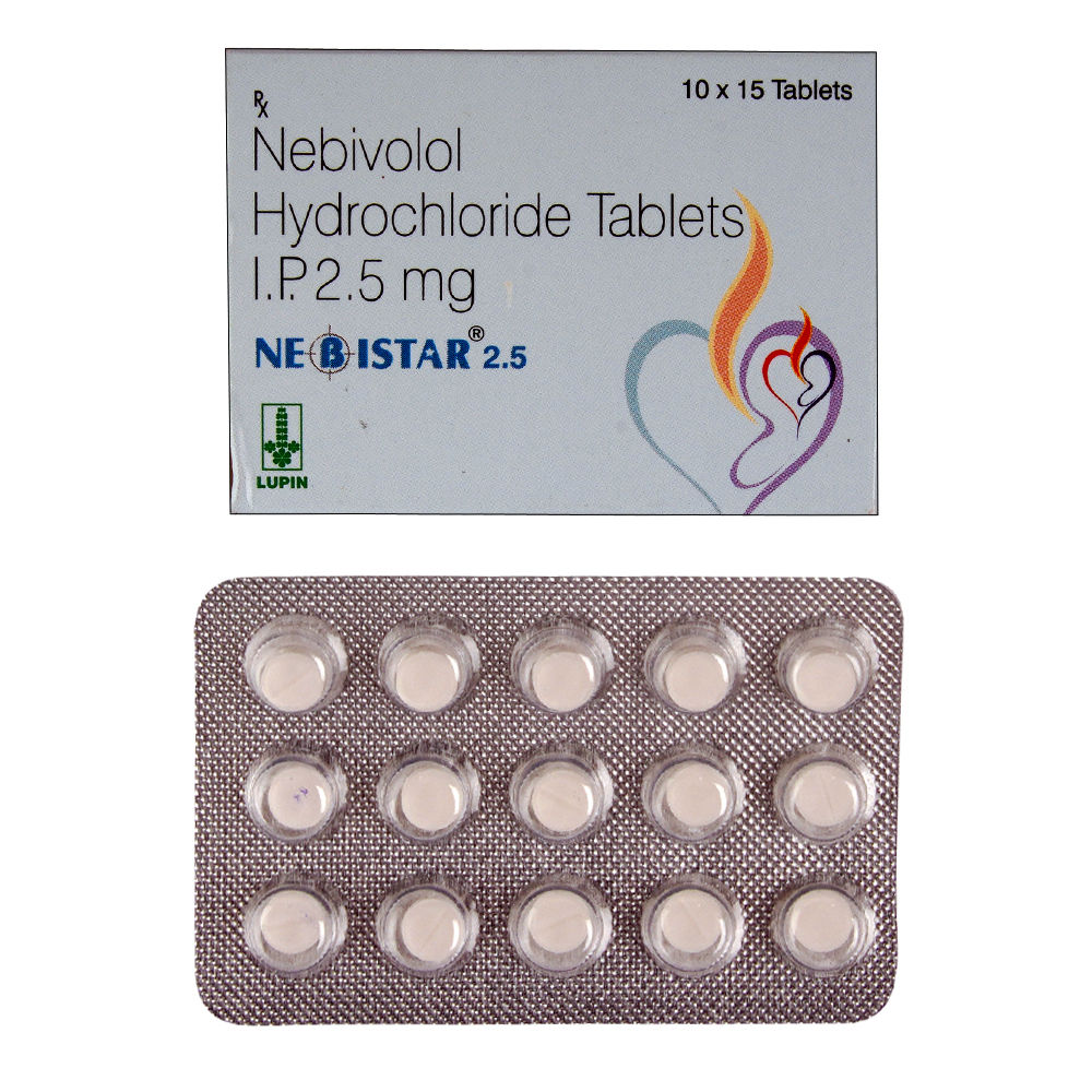 Buy Nebistar 2.5mg 15 Tablets Online at Best Prices | Wellness Forever