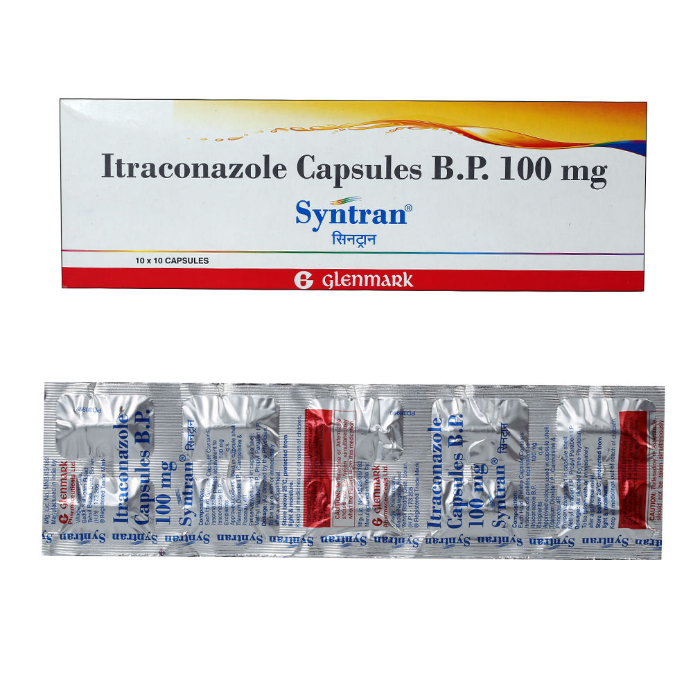 Buy Syntran 100mg 10 Capsules Online at Best Prices | Wellness Forever