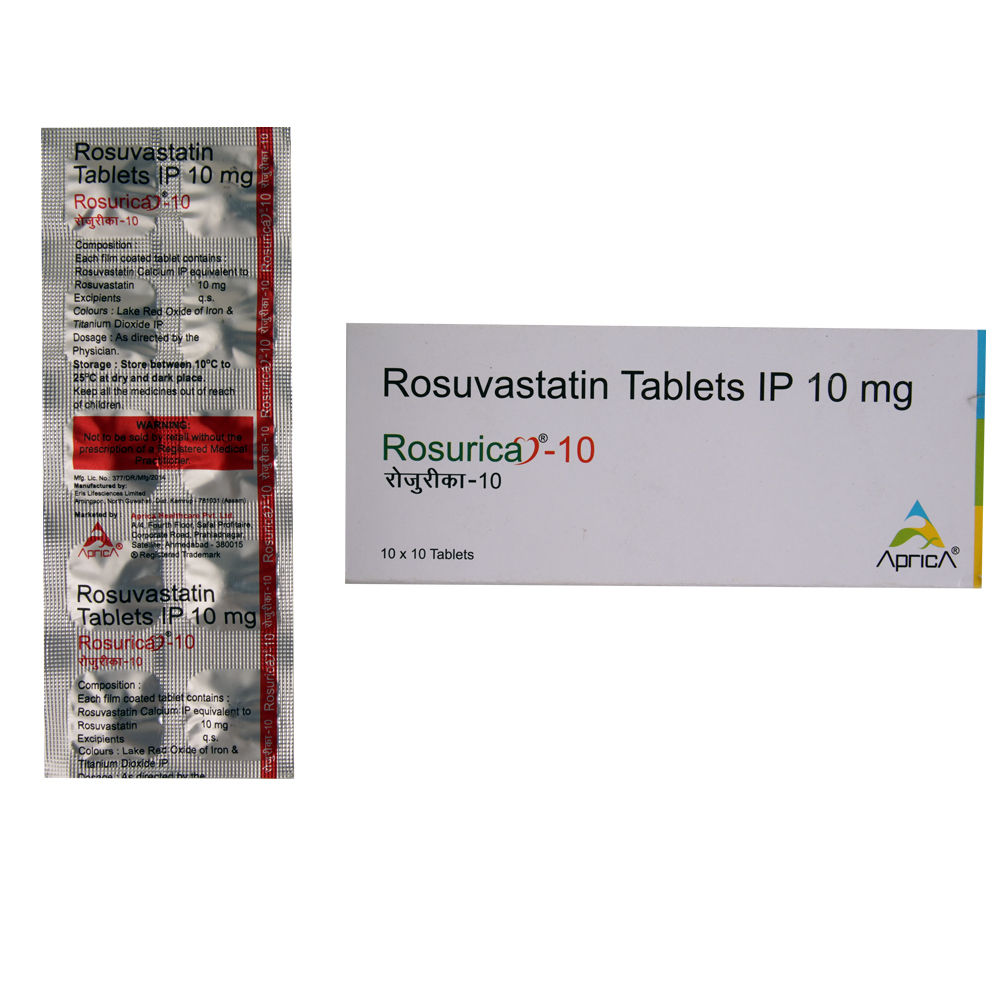 Buy Rosurica 10mg 10 Tablets Online at Best Prices | Wellness Forever