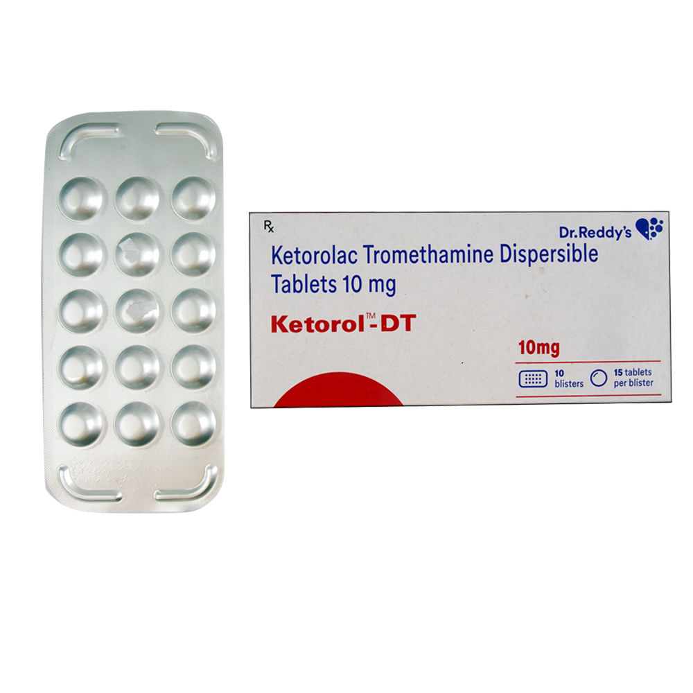 Buy Ketorol-DT 15 Tablets Online at Best Prices | Wellness Forever
