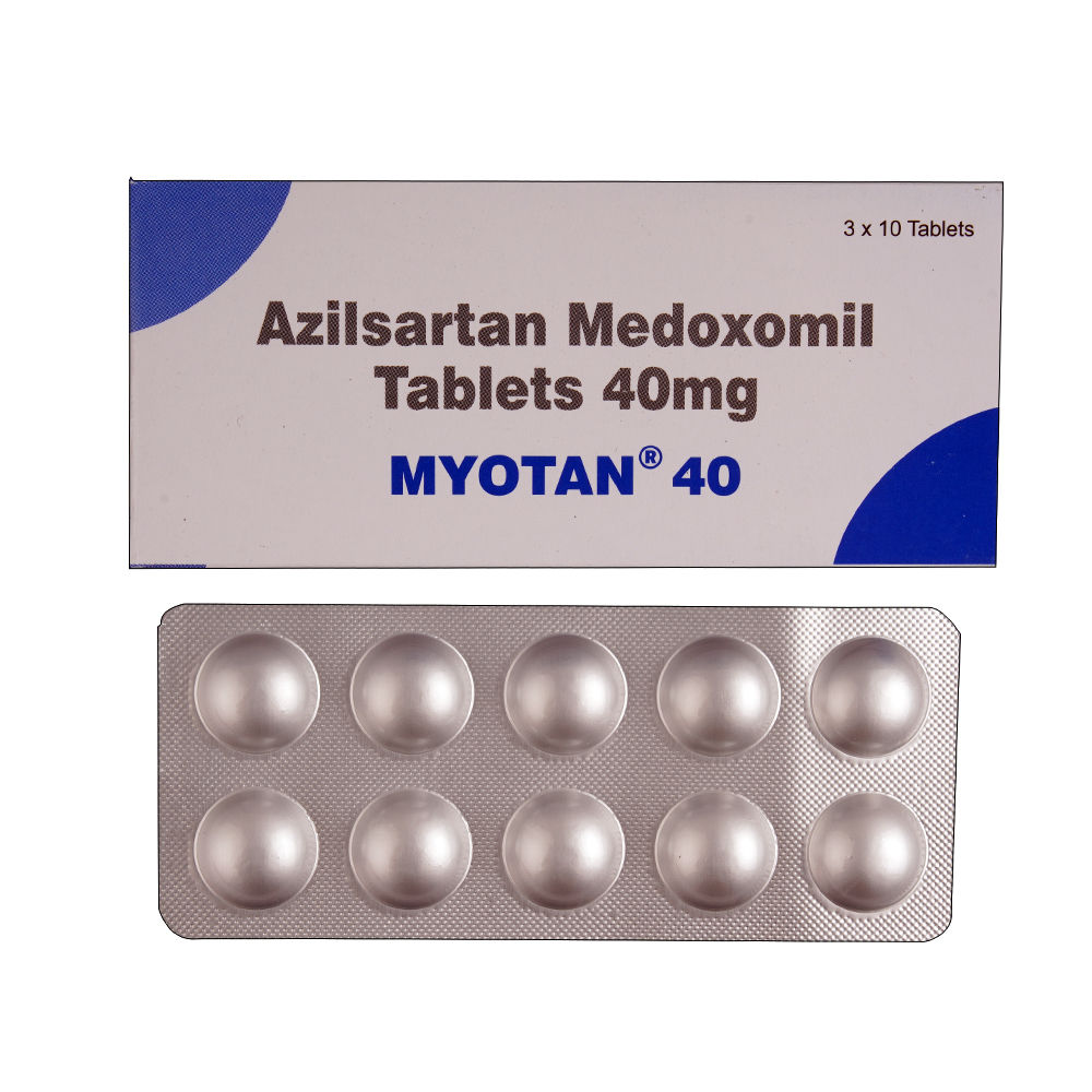Buy Myotan 40mg 10 Tablets Online at Best Prices | Wellness Forever
