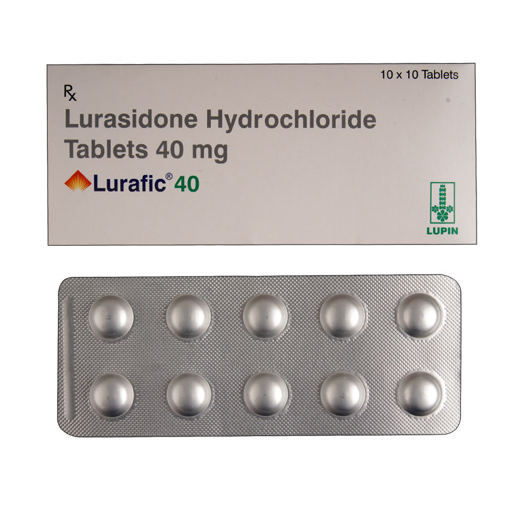 Buy Lurafic 40mg 10 Tablets Online at Best Prices | Wellness Forever