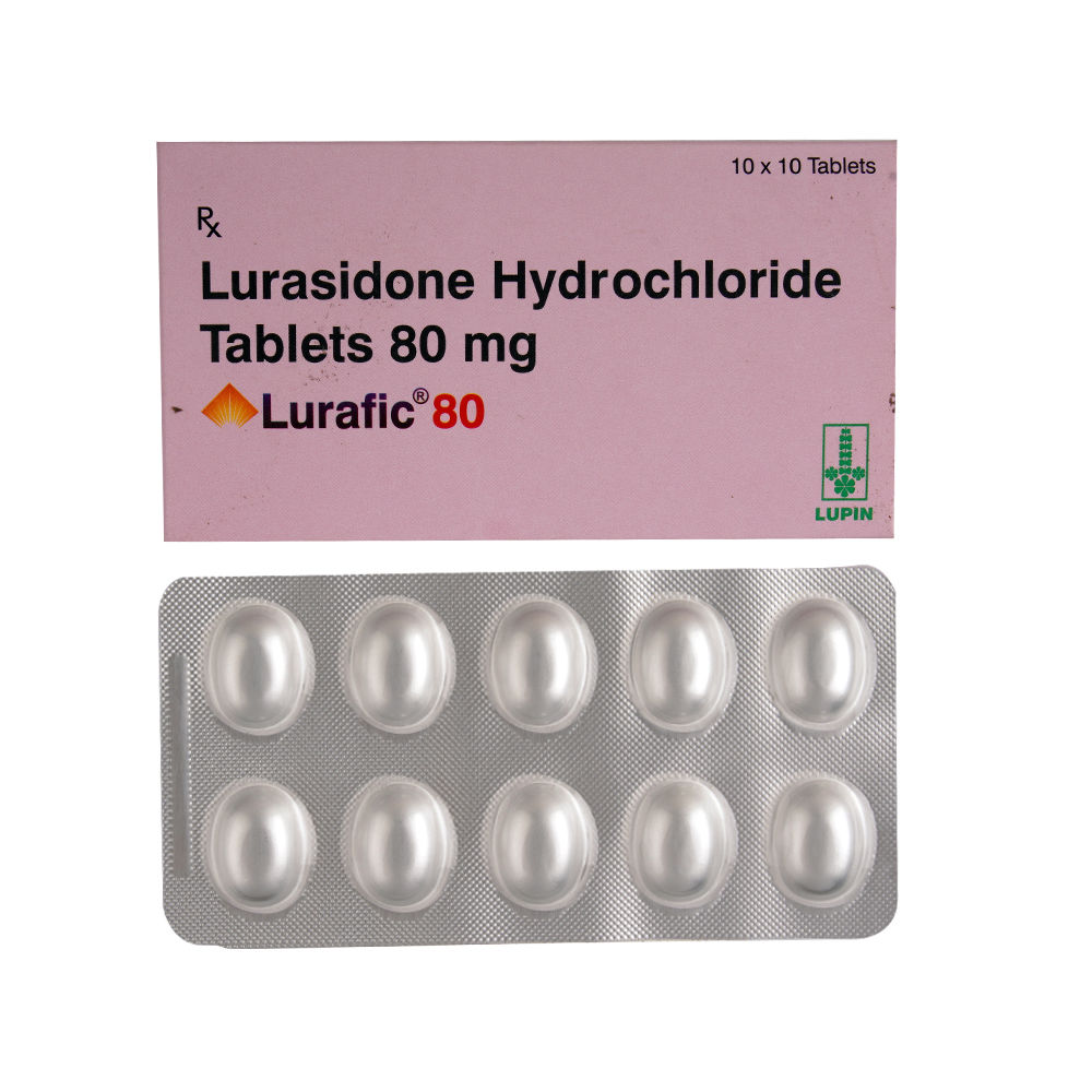 Buy Lurafic 80mg 10 Tablets Online at Best Prices | Wellness Forever