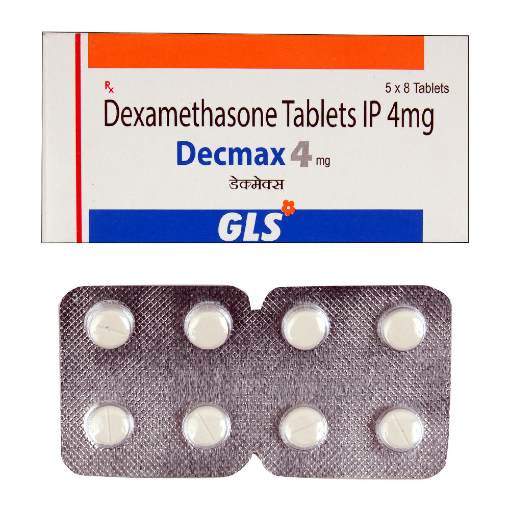 Buy Decmax 4mg 8 Tablets Online at Best Prices | Wellness Forever