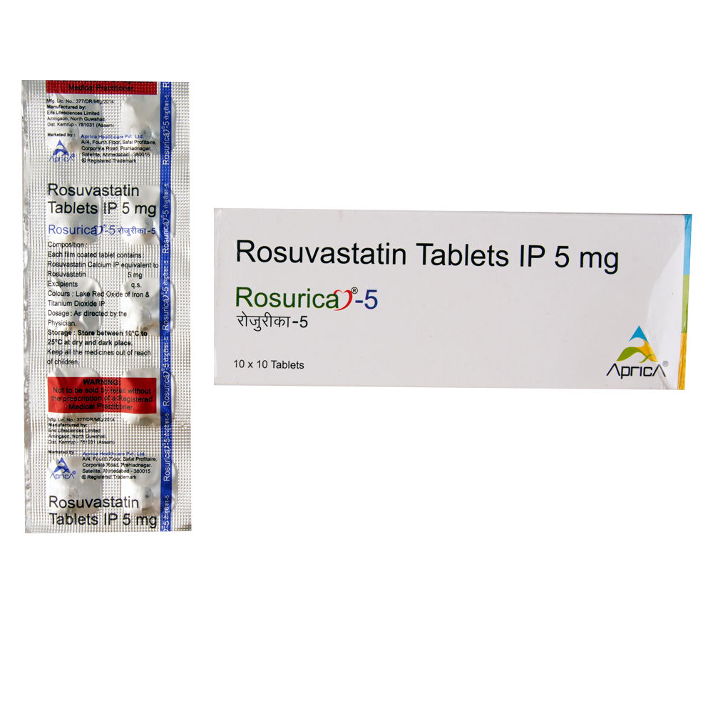 Buy Rosurica 5mg 10 Tablets Online at Best Prices | Wellness Forever