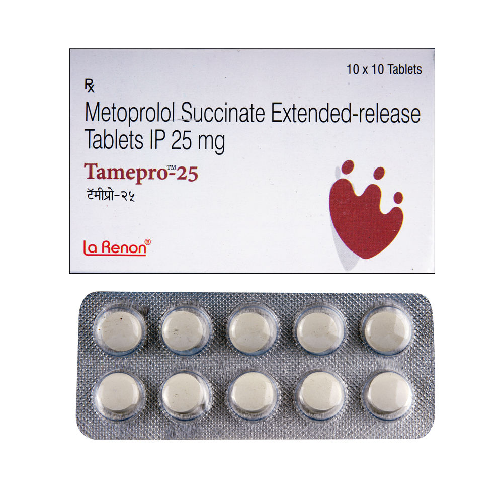 Buy Tamepro 25mg 10 Tablets Online at Best Prices | Wellness Forever