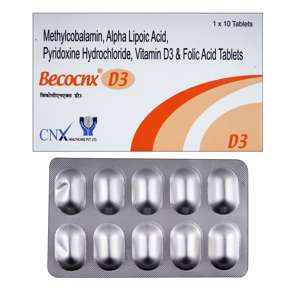 Buy Becocnx-D3 10 Tablets Online at Best Prices | Wellness Forever