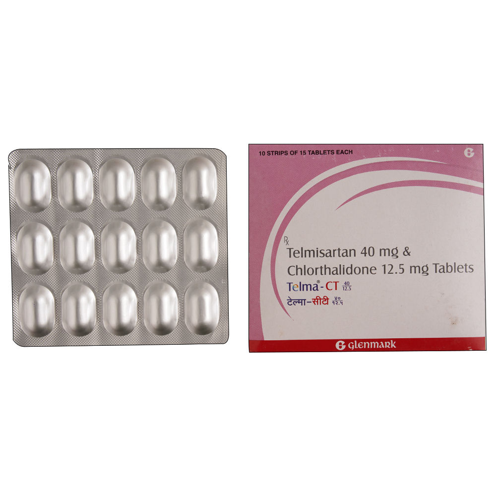 Buy Telma-CT 40/12.5mg 15 Tablets Online at Best Prices | Wellness Forever