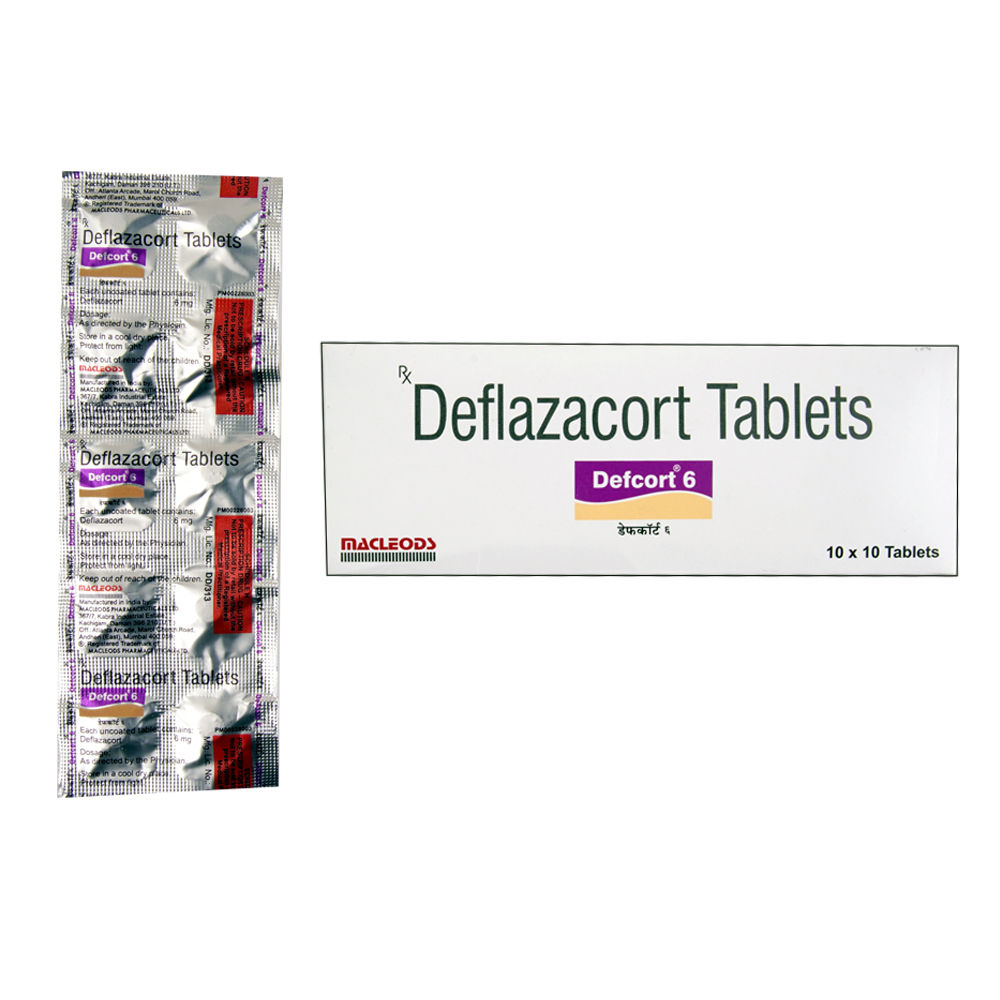 Buy Defcort 6Mg 10 Tablets Online at Best Prices | Wellness Forever