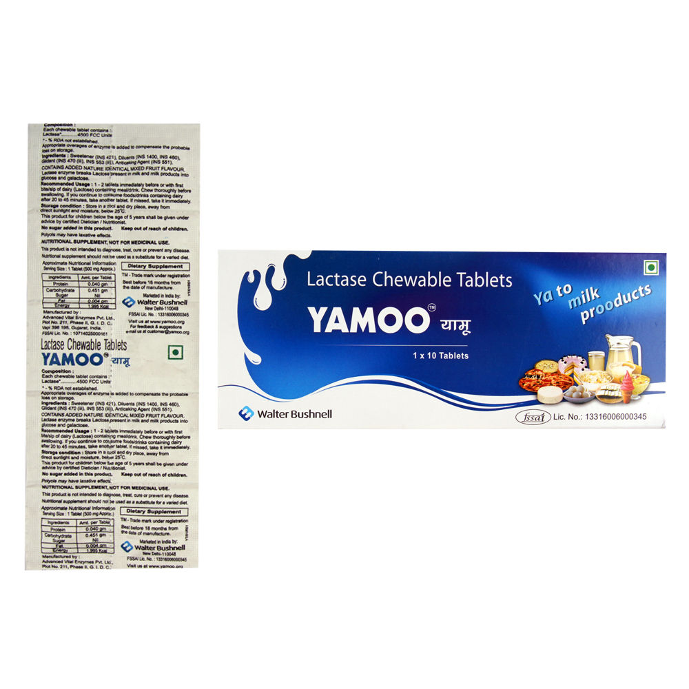 Buy Yamoo 10 Tablets Online at Best Prices | Wellness Forever