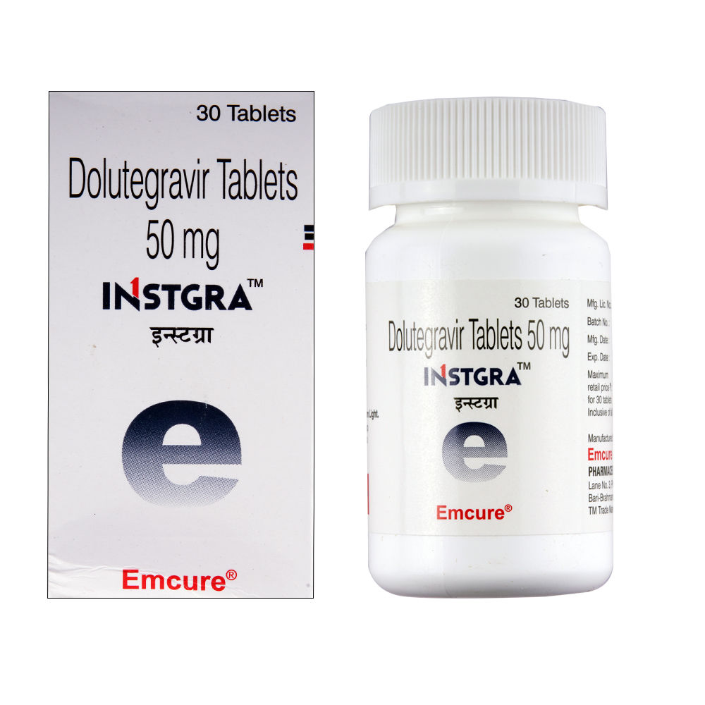 Buy Instgra 50mg 30 Tablets Online at Best Prices | Wellness Forever