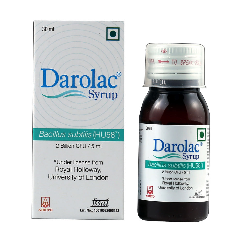 Buy Darolac Syrup 30 ml Online at Best Prices | Wellness Forever
