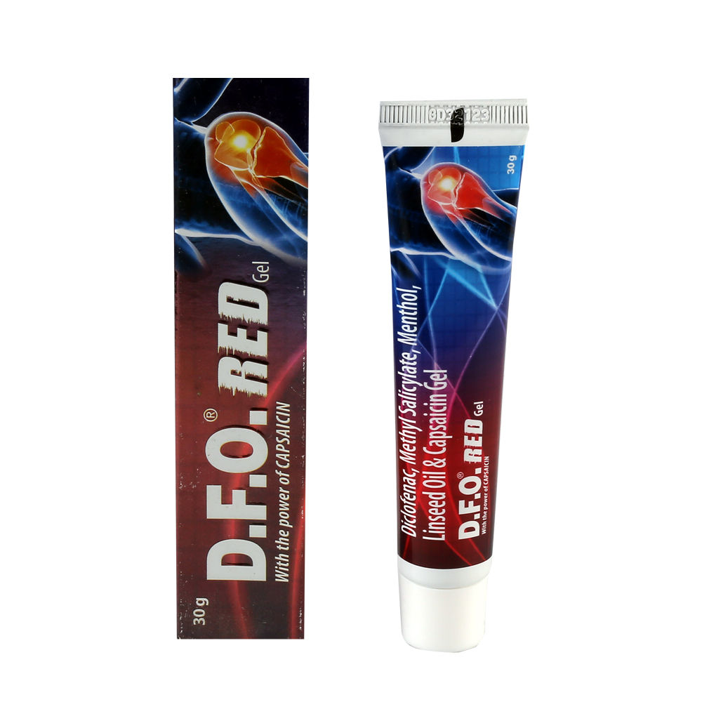 Buy D.F.O.Red Gel 30 g Online at Best Prices | Wellness Forever