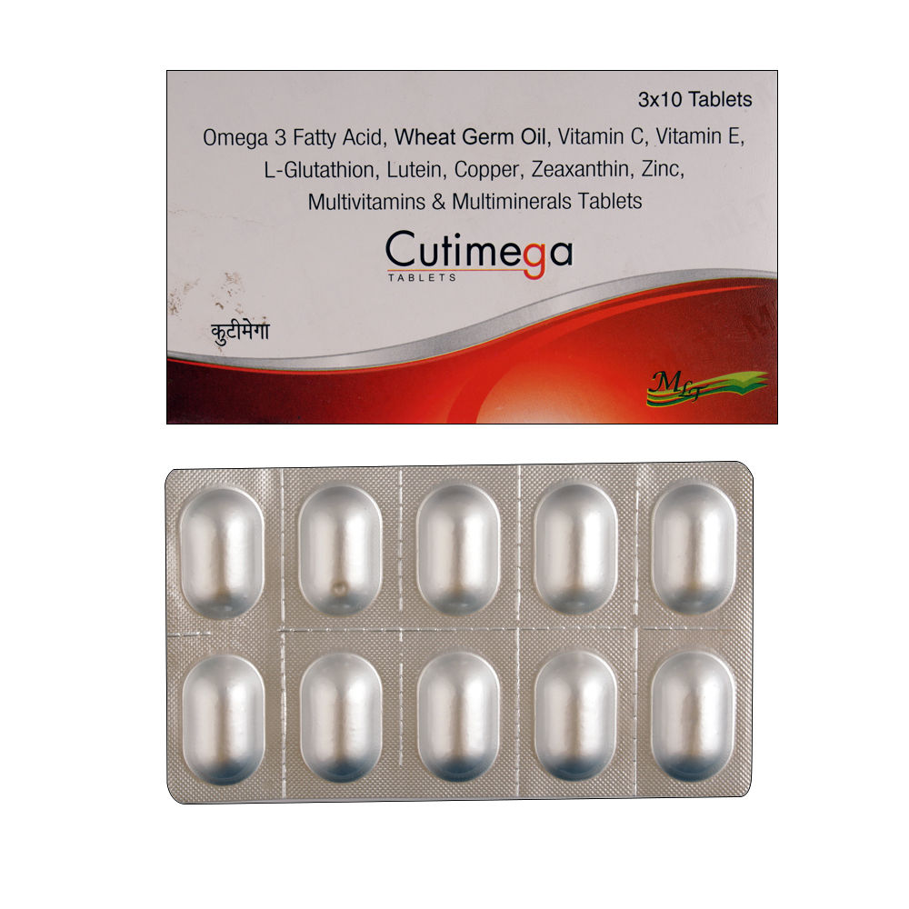 Buy Cutimega 10 Tablets Online at Best Prices | Wellness Forever