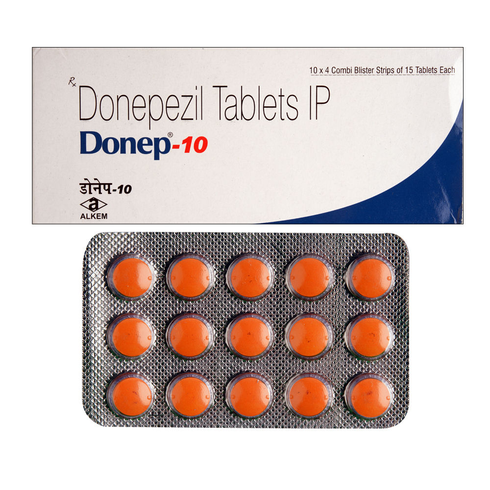 Buy Donep 10mg 15 Tablets Online at Best Prices | Wellness Forever