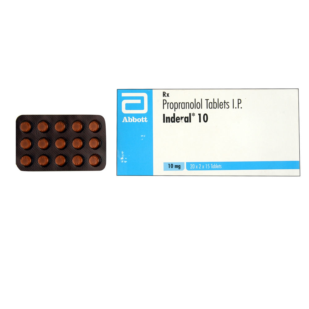 Buy Inderal 10mg 15 Tablets Online at Best Prices | Wellness Forever