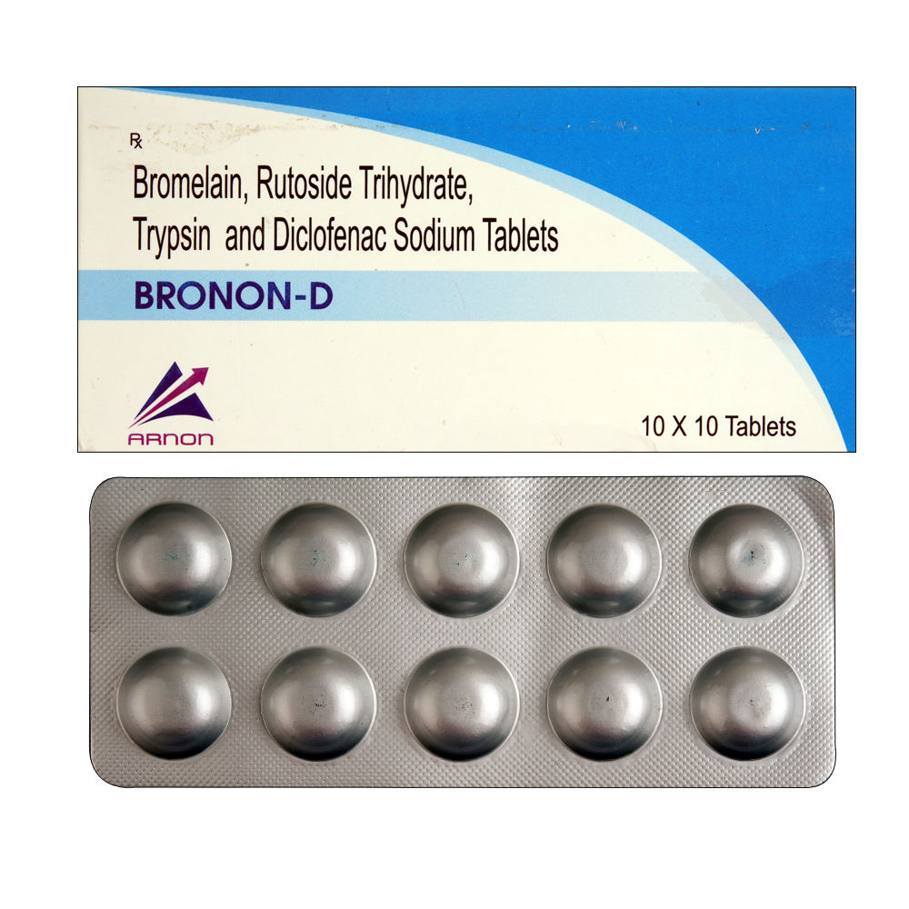 Buy Bronon-D 10 Tablets Online at Best Prices | Wellness Forever