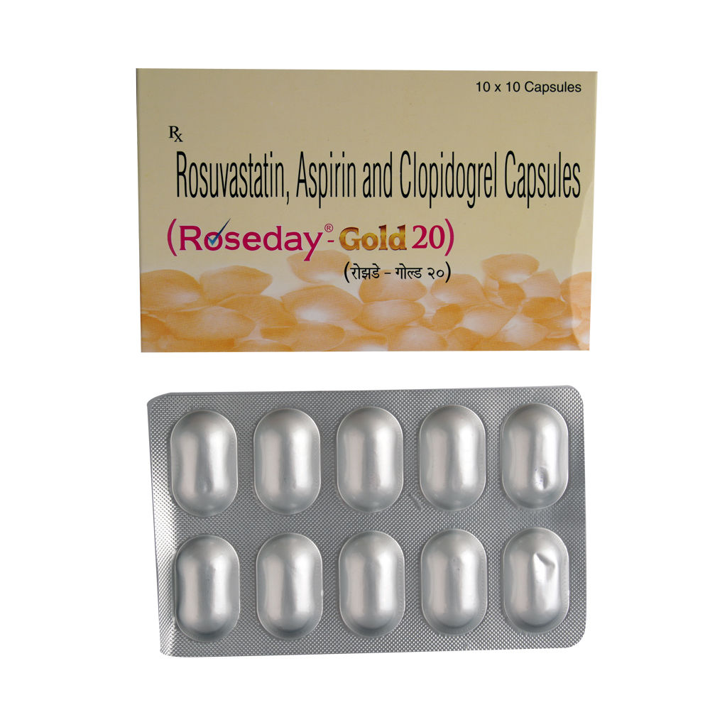 Buy Roseday Gold 20mg 10 Capsules Online at Best Prices | Wellness Forever