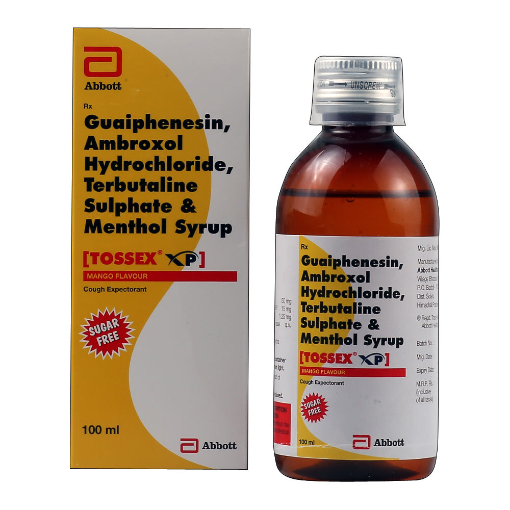 Buy Tossex XP Syrup 100 ml Online at Best Prices | Wellness Forever