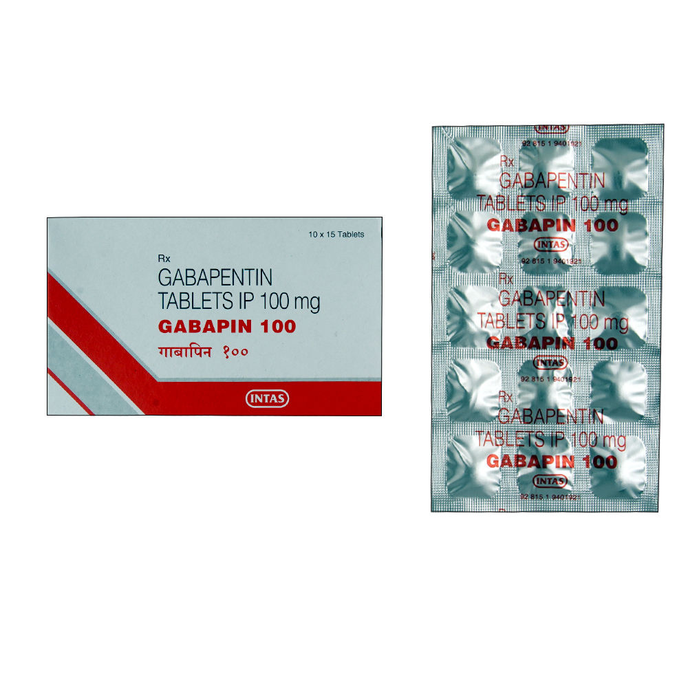 Buy Gabapin 100mg 15 Tablets Online at Best Prices | Wellness Forever