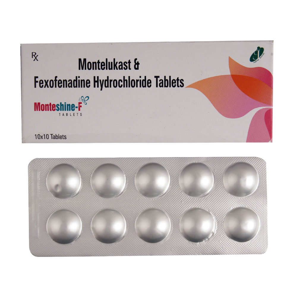 Buy Monteshine F 10 Tablets Online at Best Prices | Wellness Forever