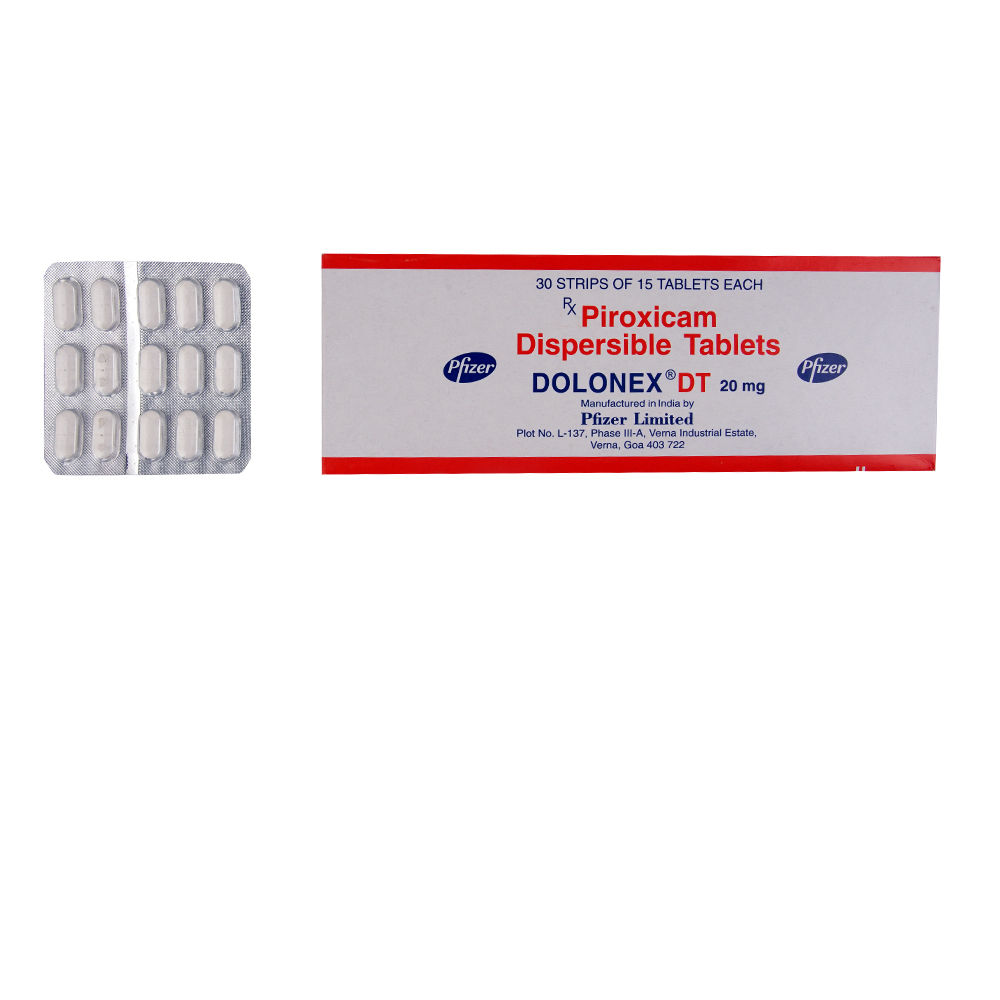 Buy Dolonex 20DT 15 Tablets Online at Best Prices | Wellness Forever
