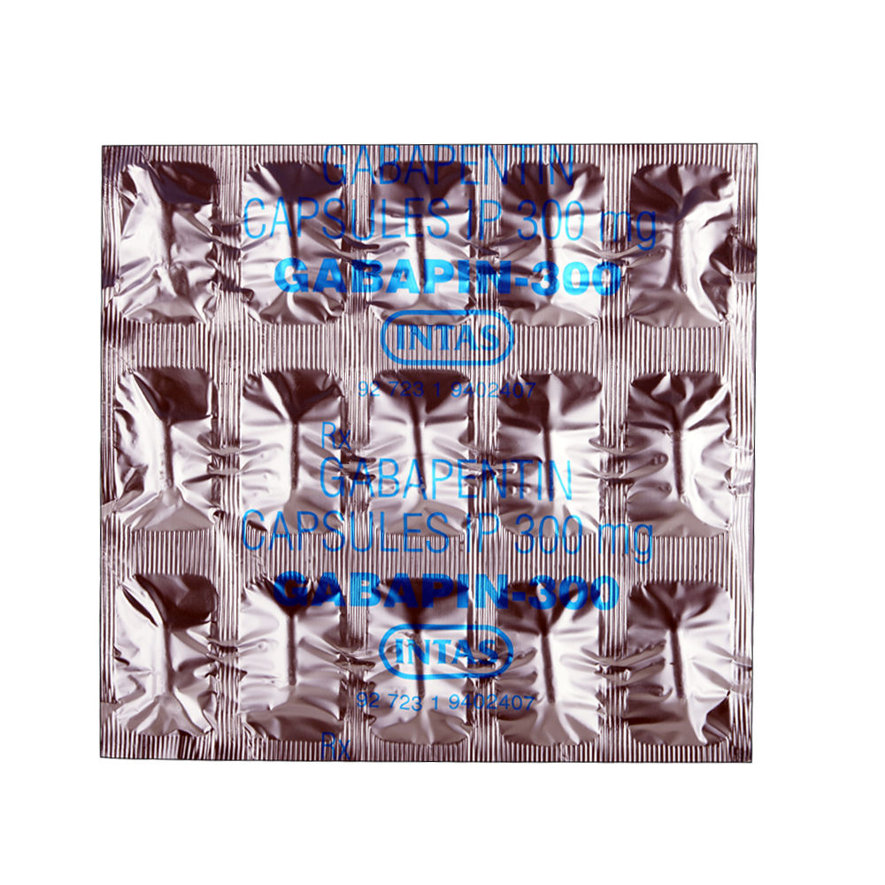 Buy Gabapin 300mg 15 Capsules Online at Best Prices | Wellness Forever