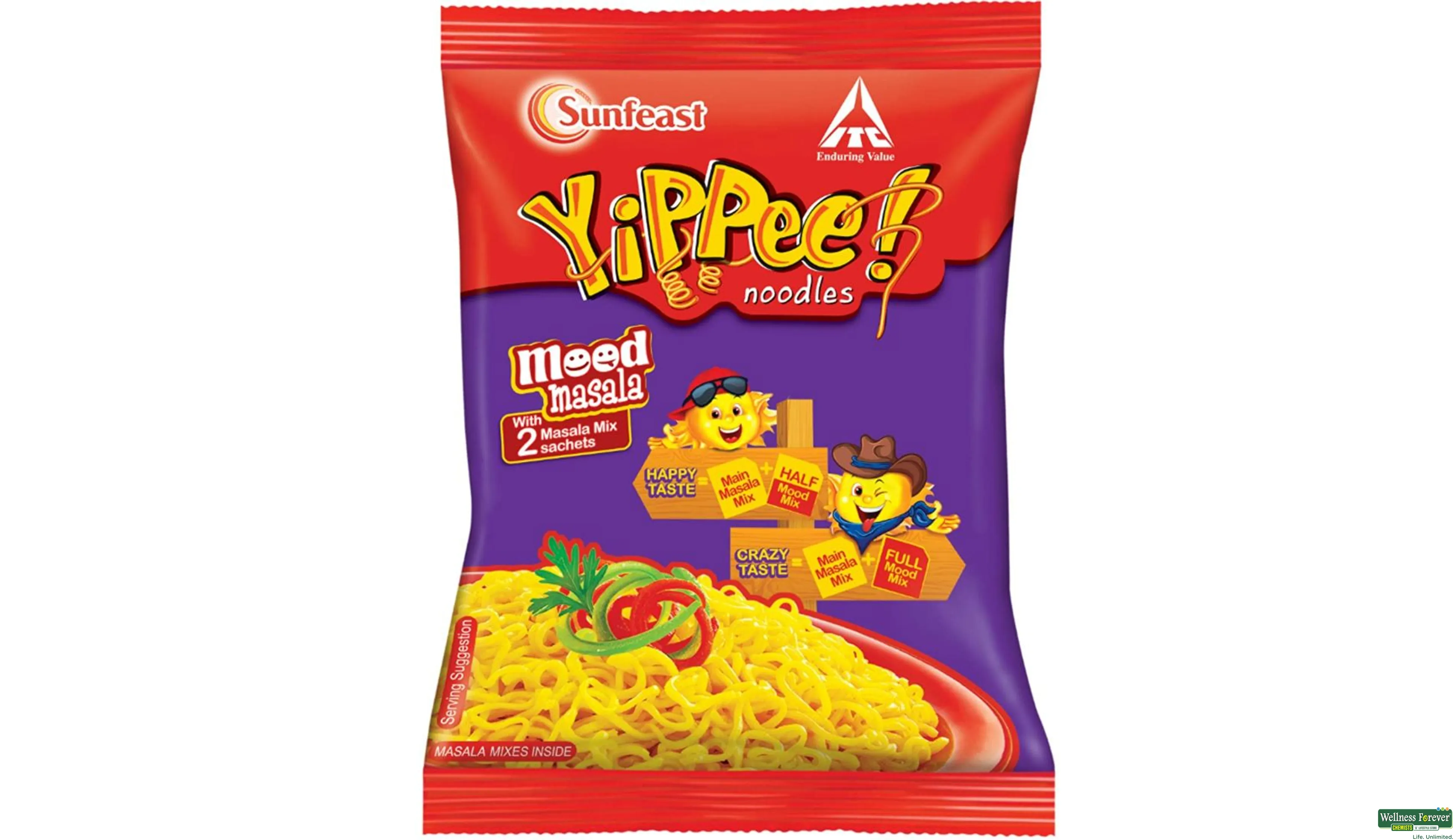Buy Sunfeast Yippee Noodles Magic Masala 65 G Online At Best Price