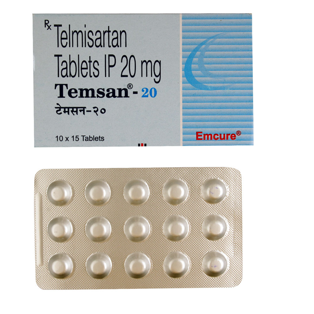 Buy Temsan 20mg 15 Tablets Online at Best Prices | Wellness Forever