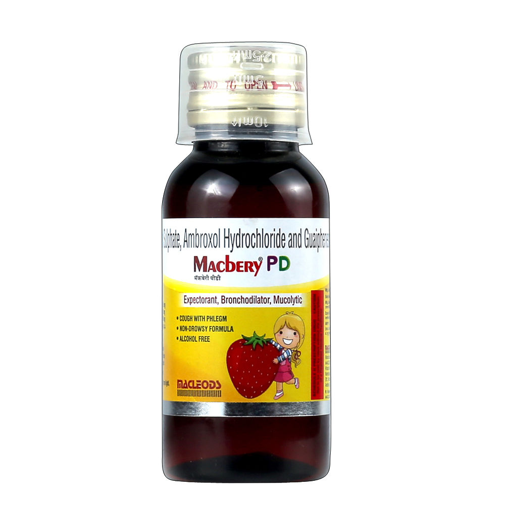 Buy Macbery-PD Expectorant 60 ml Online at Best Prices | Wellness Forever