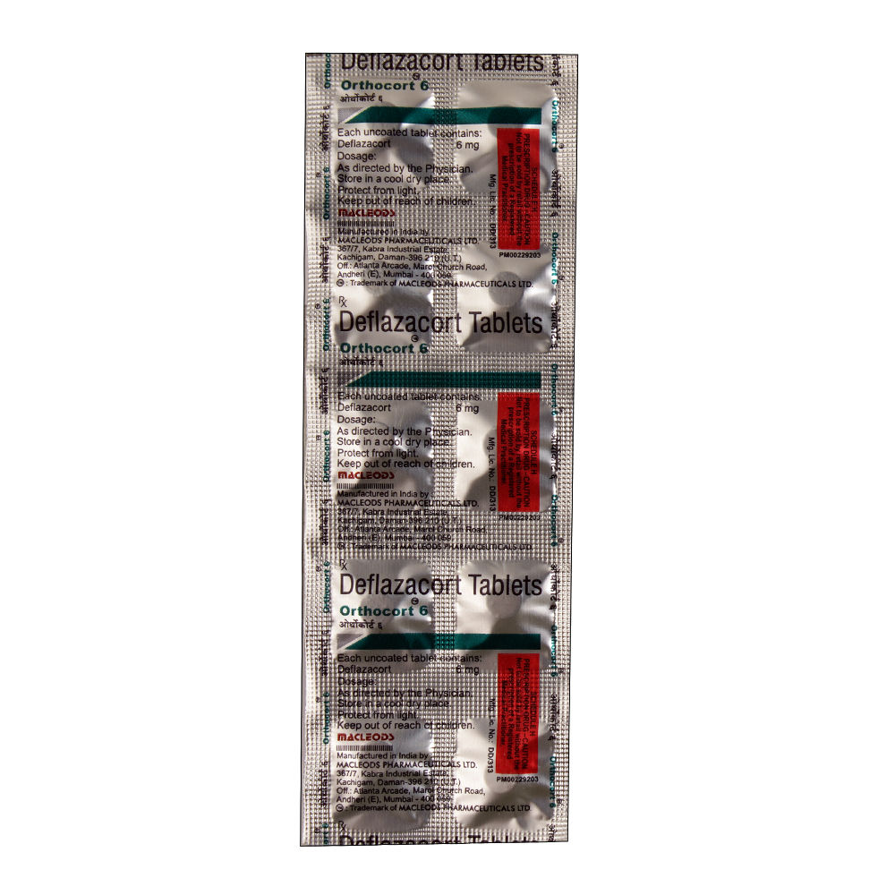 Buy Orthocort 6Mg 10 Tablets Online at Best Prices | Wellness Forever