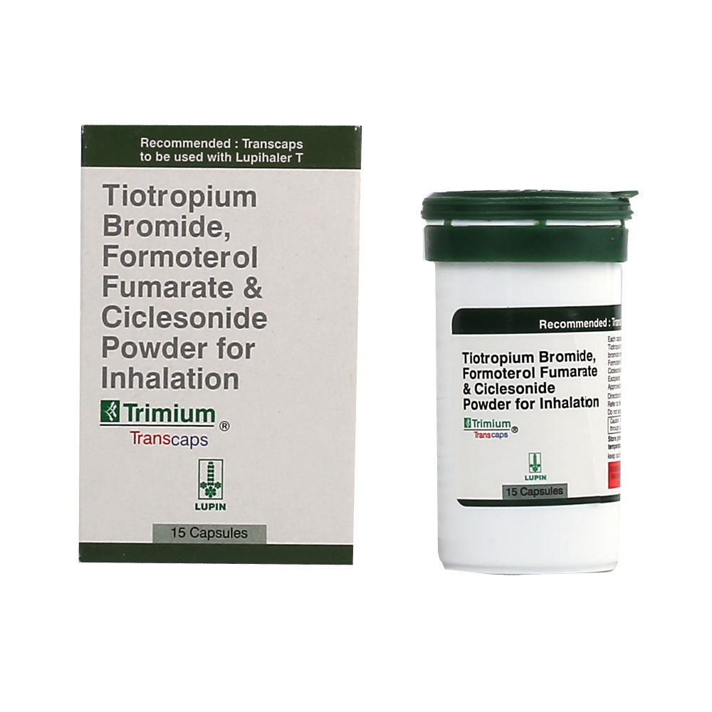 Buy Trimium Transcaps 15 Capsules Online at Best Prices | Wellness Forever