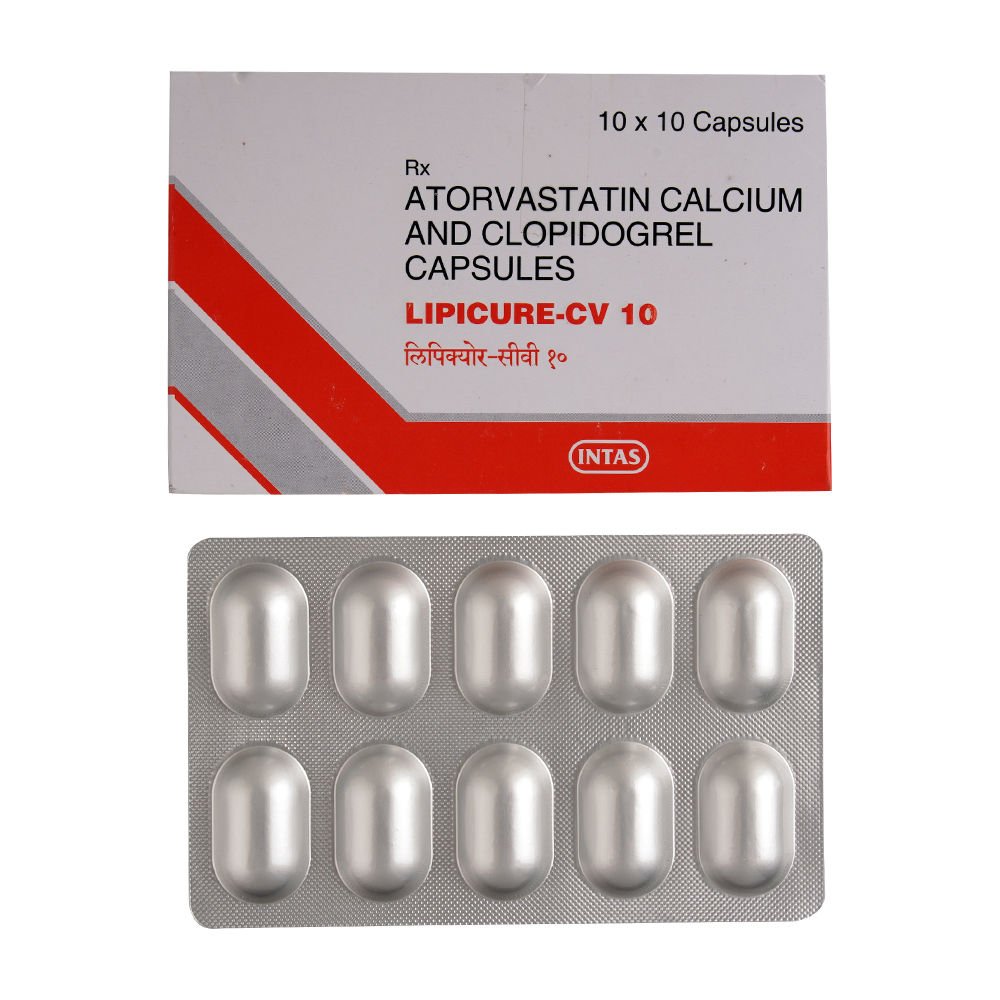 Buy Lipicure CV 10mg 10 Capsules Online at Best Prices | Wellness Forever