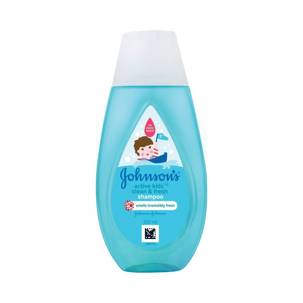 Buy Johnson's Active Kids Clean and Fresh Shampoo, 100 ml Online at ...