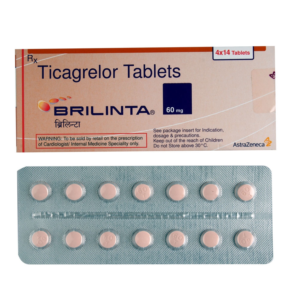 Buy Brilinta 60mg 14 Tablets Online at Best Prices | Wellness Forever
