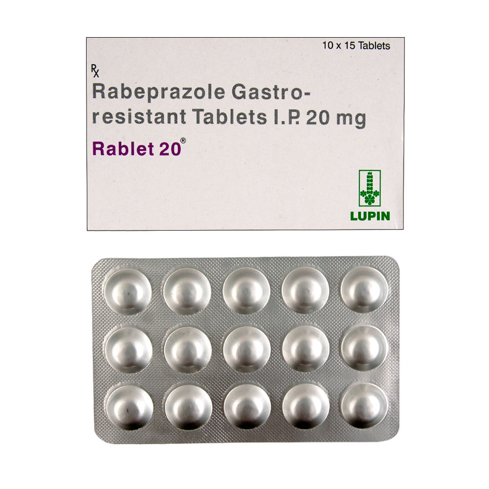 Buy Rablet 20mg 15 Tablets Online at Best Prices | Wellness Forever