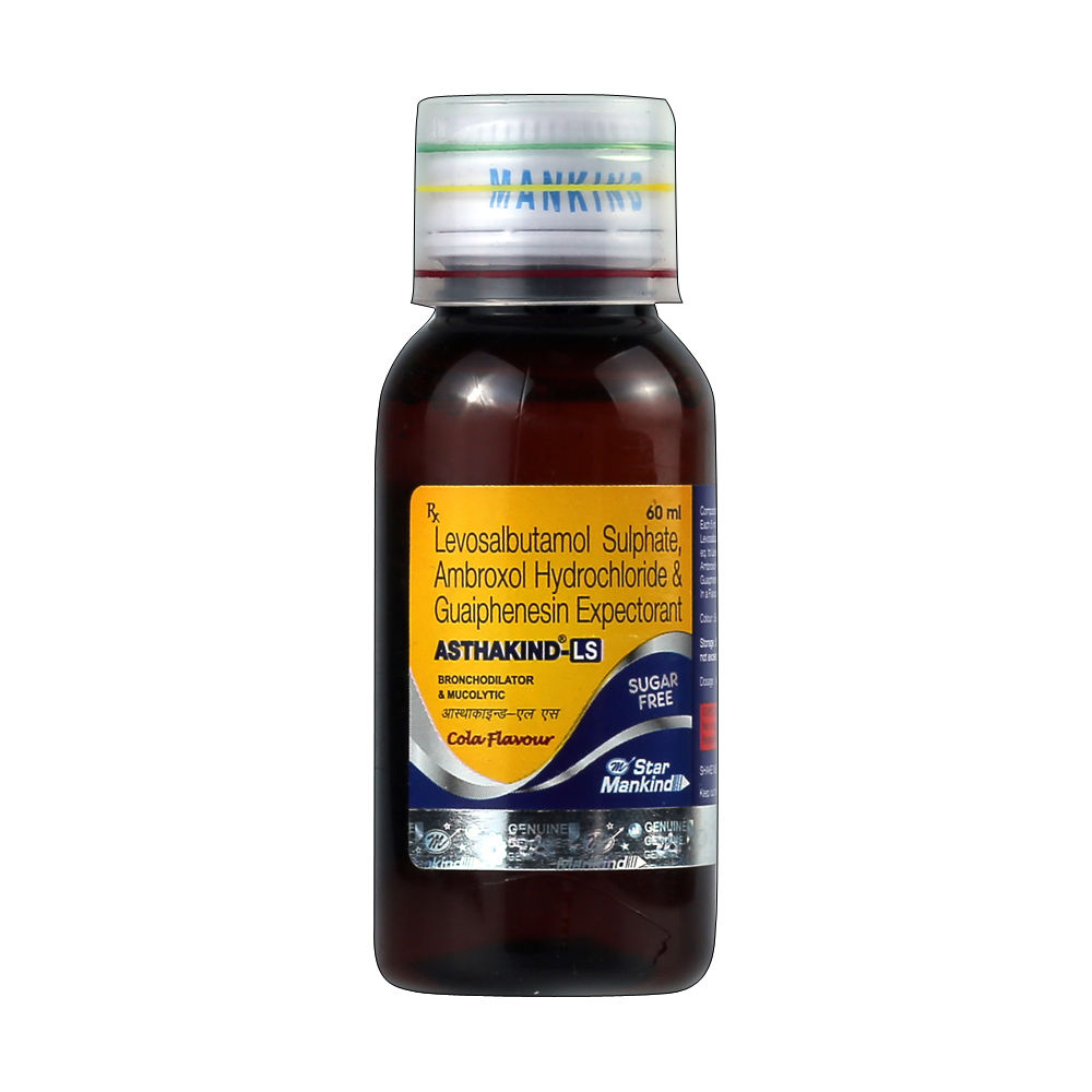 Buy Asthakind-LS Expectorant 60 ml Online at Best Price | Wellness Forever