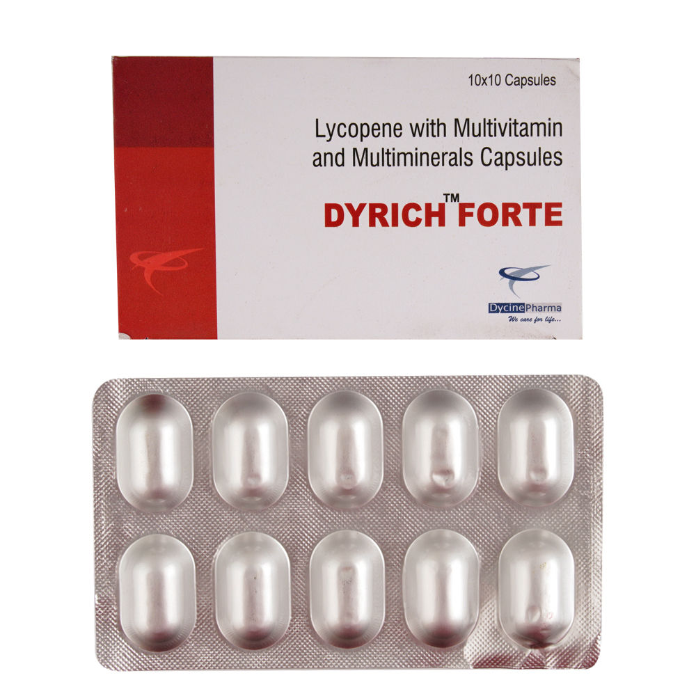 Buy Dyrich-Forte 10 Capsules Online at Best Prices | Wellness Forever