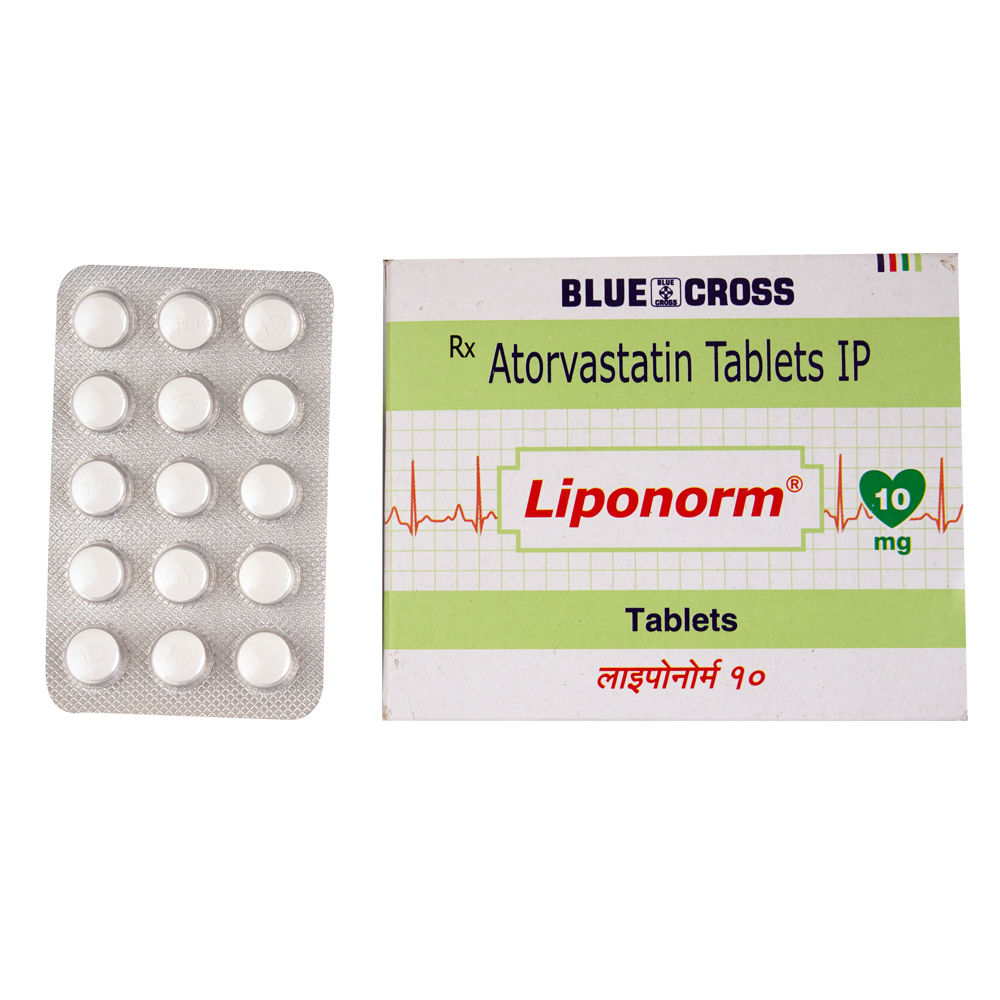 Buy Liponorm 10mg 15 Tablets Online at Best Prices | Wellness Forever