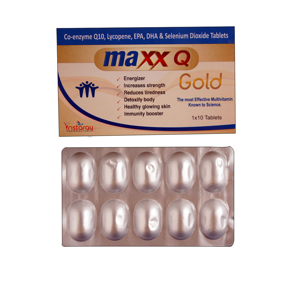 Buy Maxx-Q Gold 10 Tablets Online at Best Prices | Wellness Forever