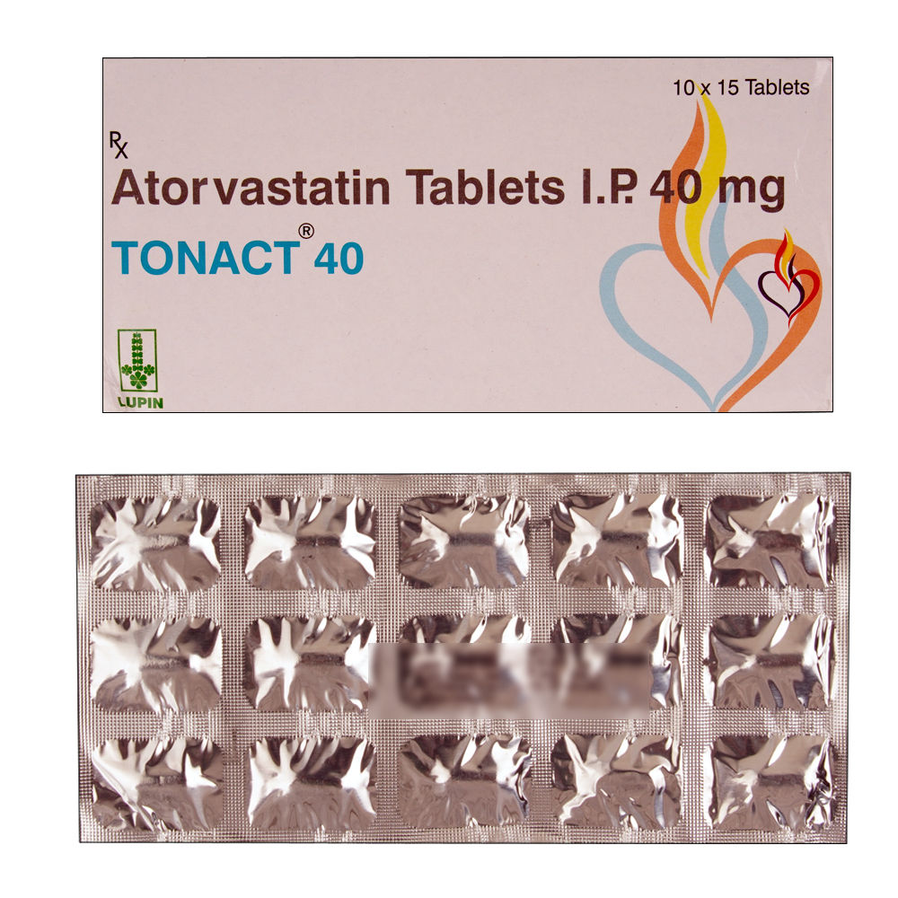 Buy Tonact 40mg 15 Tablets Online at Best Prices | Wellness Forever