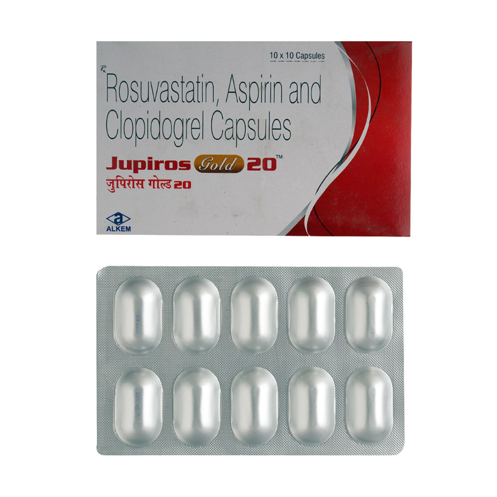 Buy Jupiros-Gold 20mg 10 Capsules Online at Best Prices | Wellness Forever