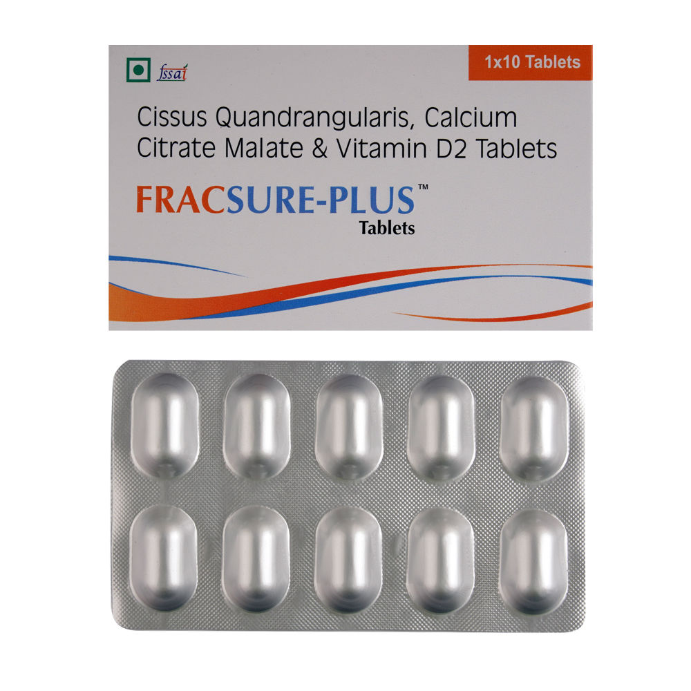 Buy Fracsure-Plus 10 Tablets Online at Best Prices | Wellness Forever