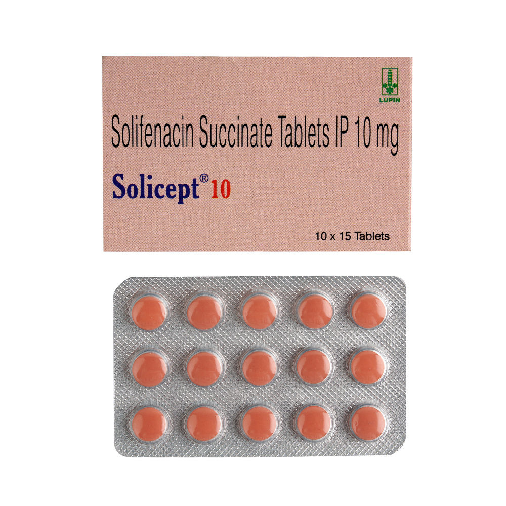 Buy Solicept 10mg 15 Tablets Online at Best Prices | Wellness Forever