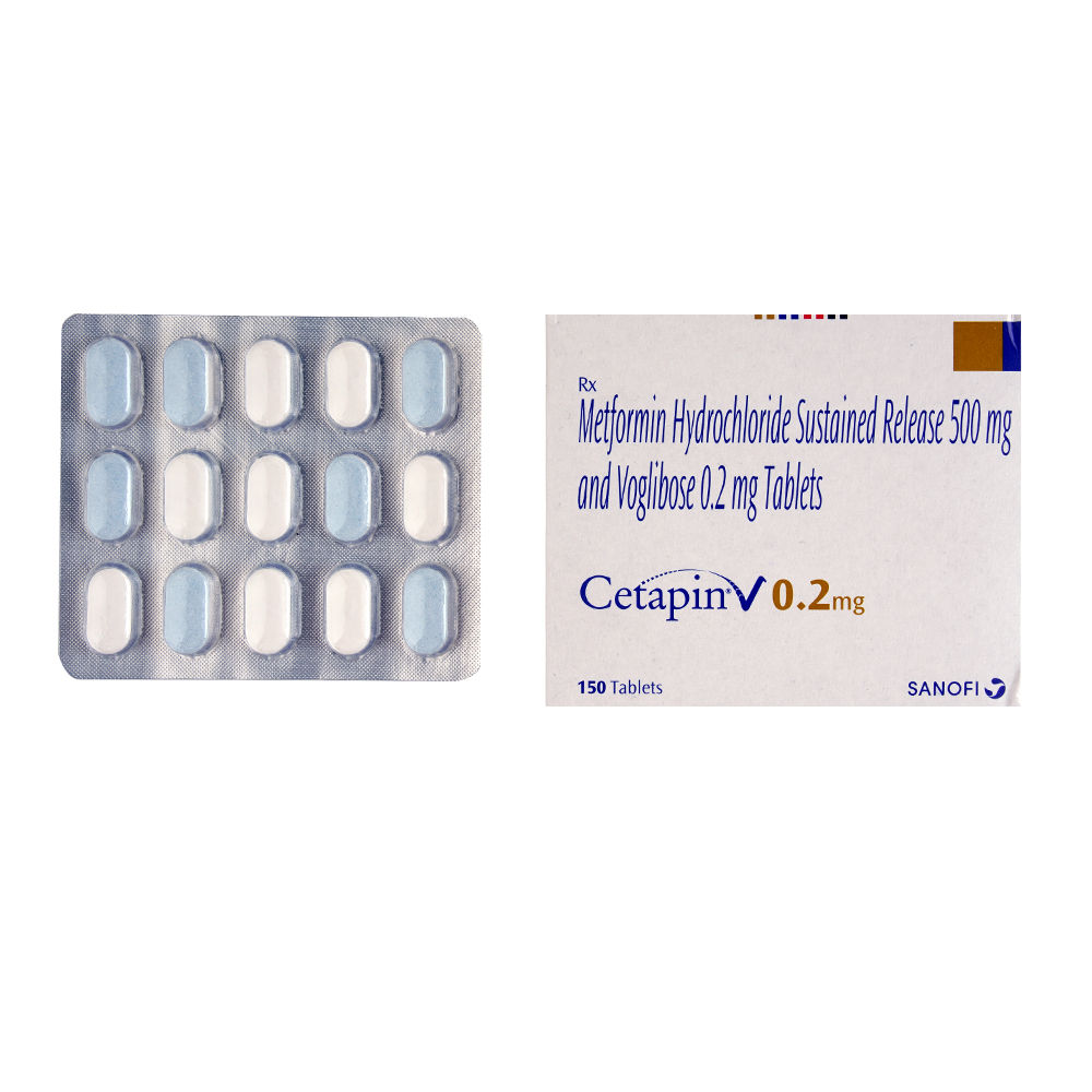 Buy Cetapin-V 0.2mg 15 Tablets Online at Best Prices | Wellness Forever